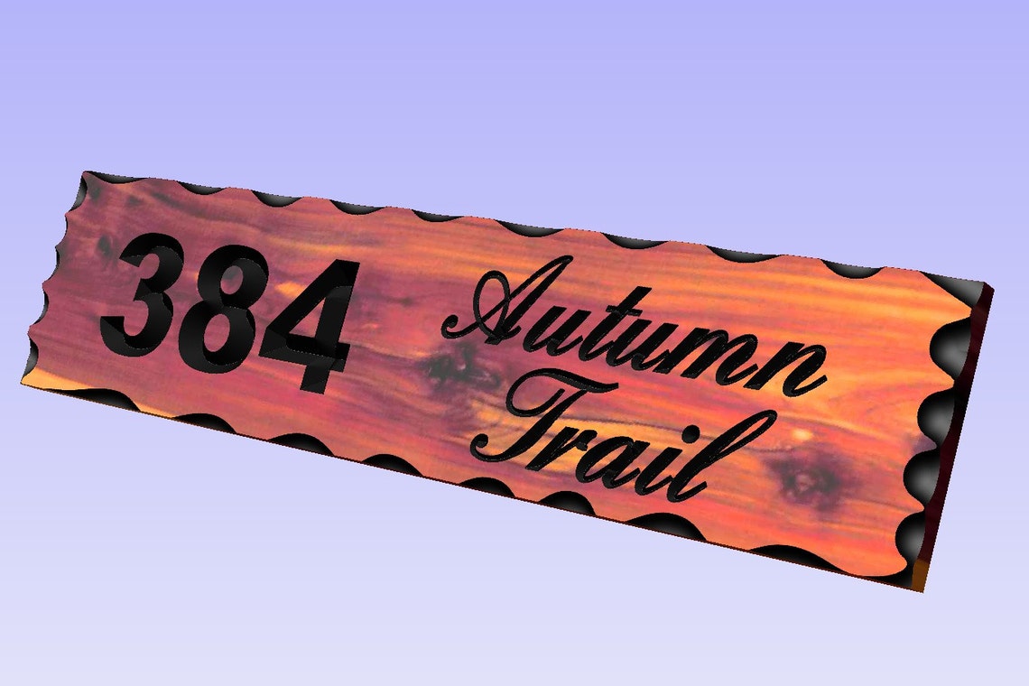 Personalized Custom Carved Cedar Wood Sign Rustic Plaque - Etsy