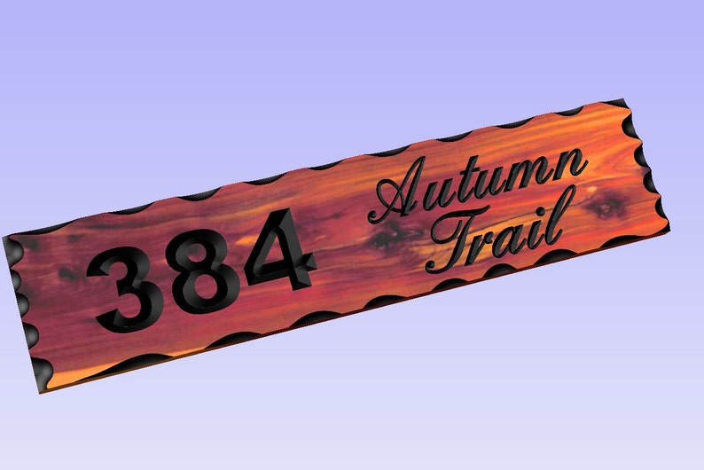 Personalized Custom Carved Cedar Wood Sign Rustic Plaque - Etsy