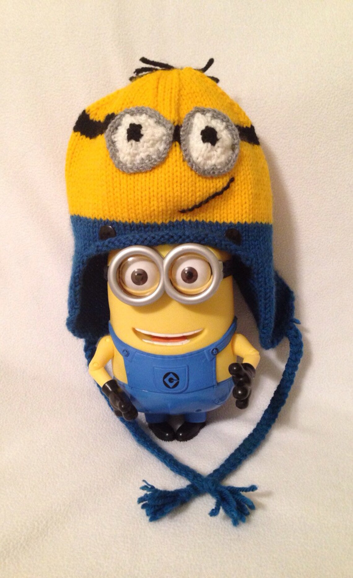 KNITTING PATTERN -minion Ear Flap Hat - Etsy