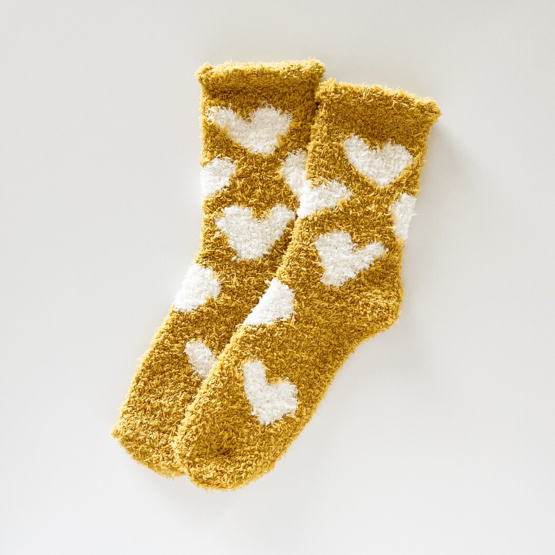 Womens Super Soft and Cozy Heart Ankle Socks Build a Box Spa Gifts for ...