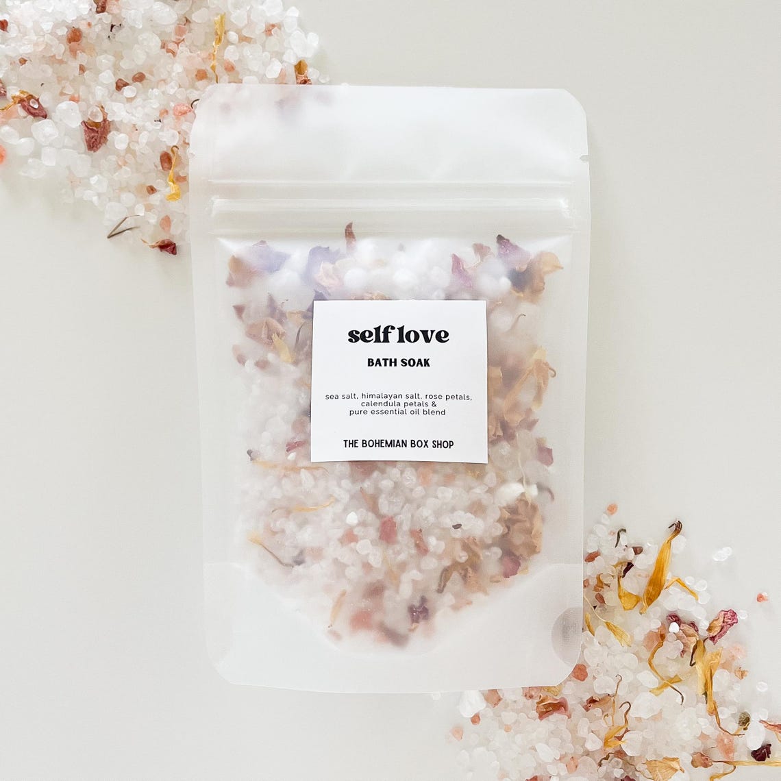 Self Love Bath Soak Packet - Self Love Bath Salts - Choose From 2oz or ...