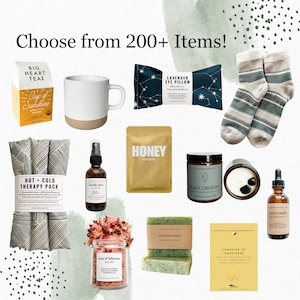 Build Your Own Care Package / Personalized Spa Gifts for Her / Send a ...