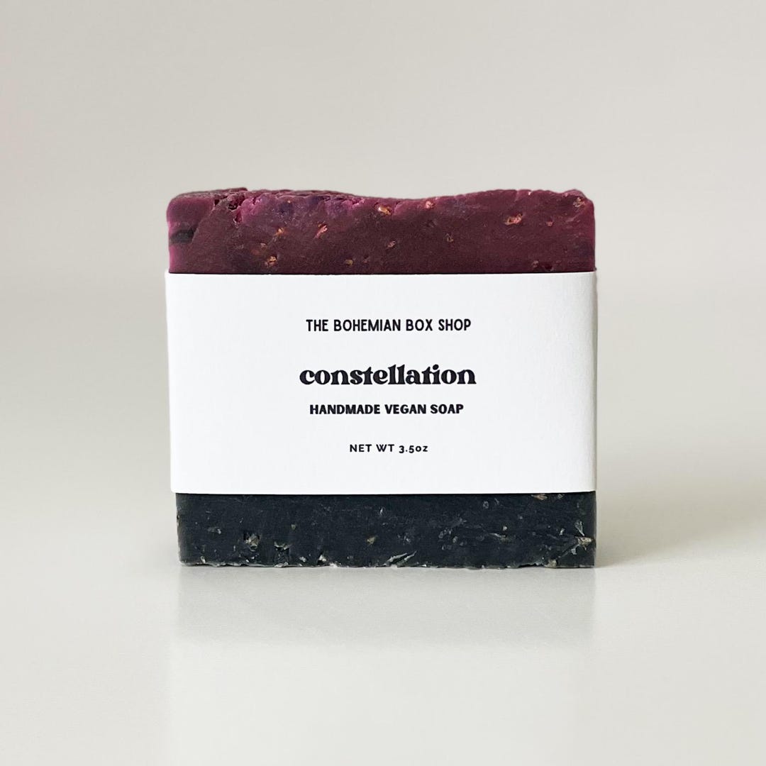 Constellation Soap Bar - Galaxy Soap - Natural Soap Bar - Cold Process ...