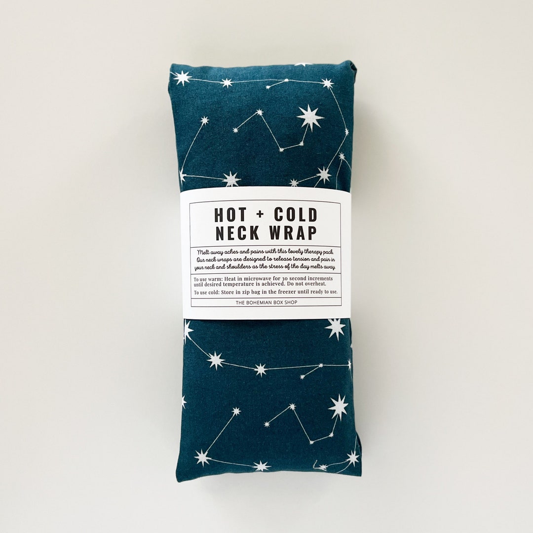 Hot and Cold Neck Wrap / Microwaveable Neck Wrap / Shoulder Neck ...