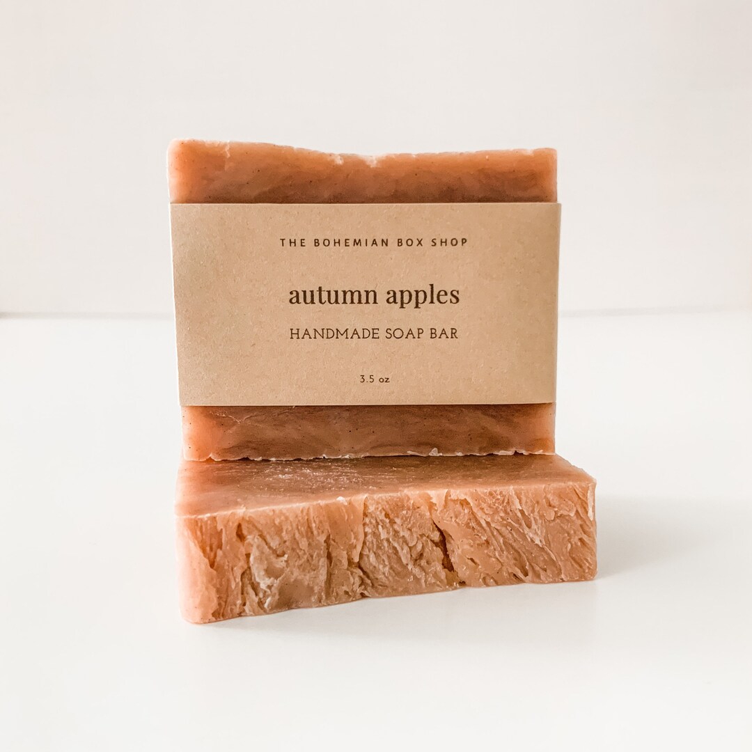 Autumn Apples Soap Bar / Natural Autumn Soap Bar / Fall Soap Bar ...