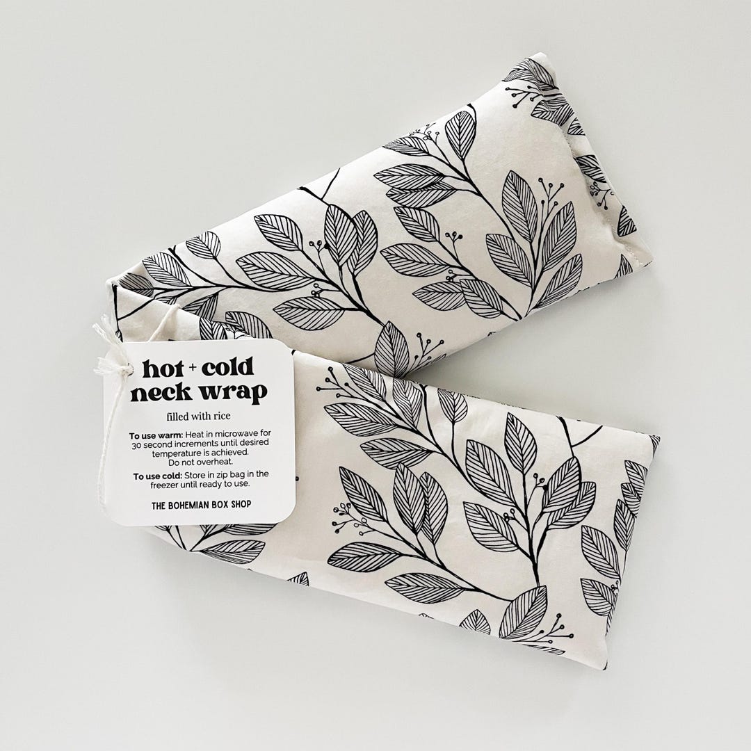 Hot and Cold Neck Wrap - Laurel Daring / Microwaveable Neck Wrap ...