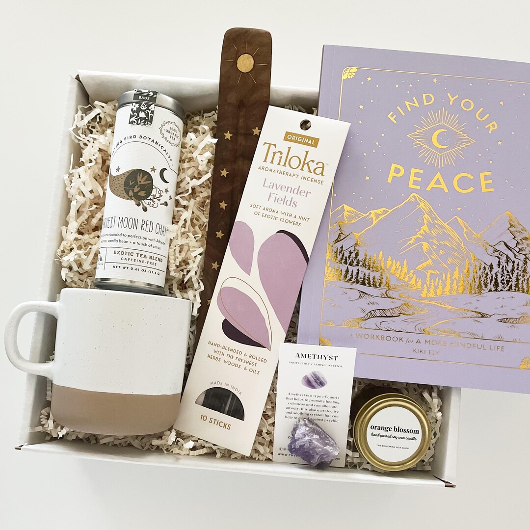 Womens Self Care Gift Set, Mindfulness Gift Box, Self Love Gift Set ...