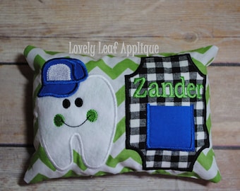 DIGITAL ITEM: 5x7 Wizard Boy Tooth Fairy Pillow ITH Embroidery | Etsy