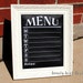 DIGITAL ITEM: Menu Board Embroidery Design 5x7, 6x10 and 8x12 - Etsy