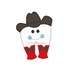 DIGITAL ITEM: Cowboy Tooth Applique Design | Etsy