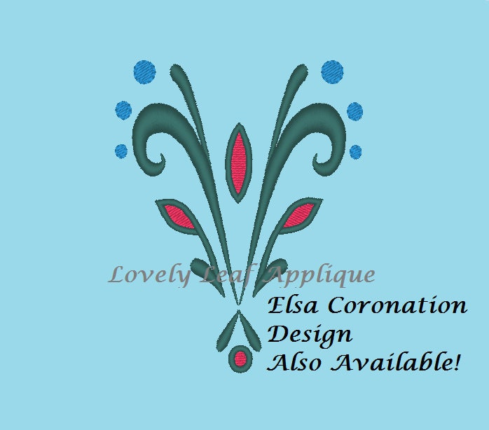 Anna Green Coronation Dress Embroidery Design | Etsy