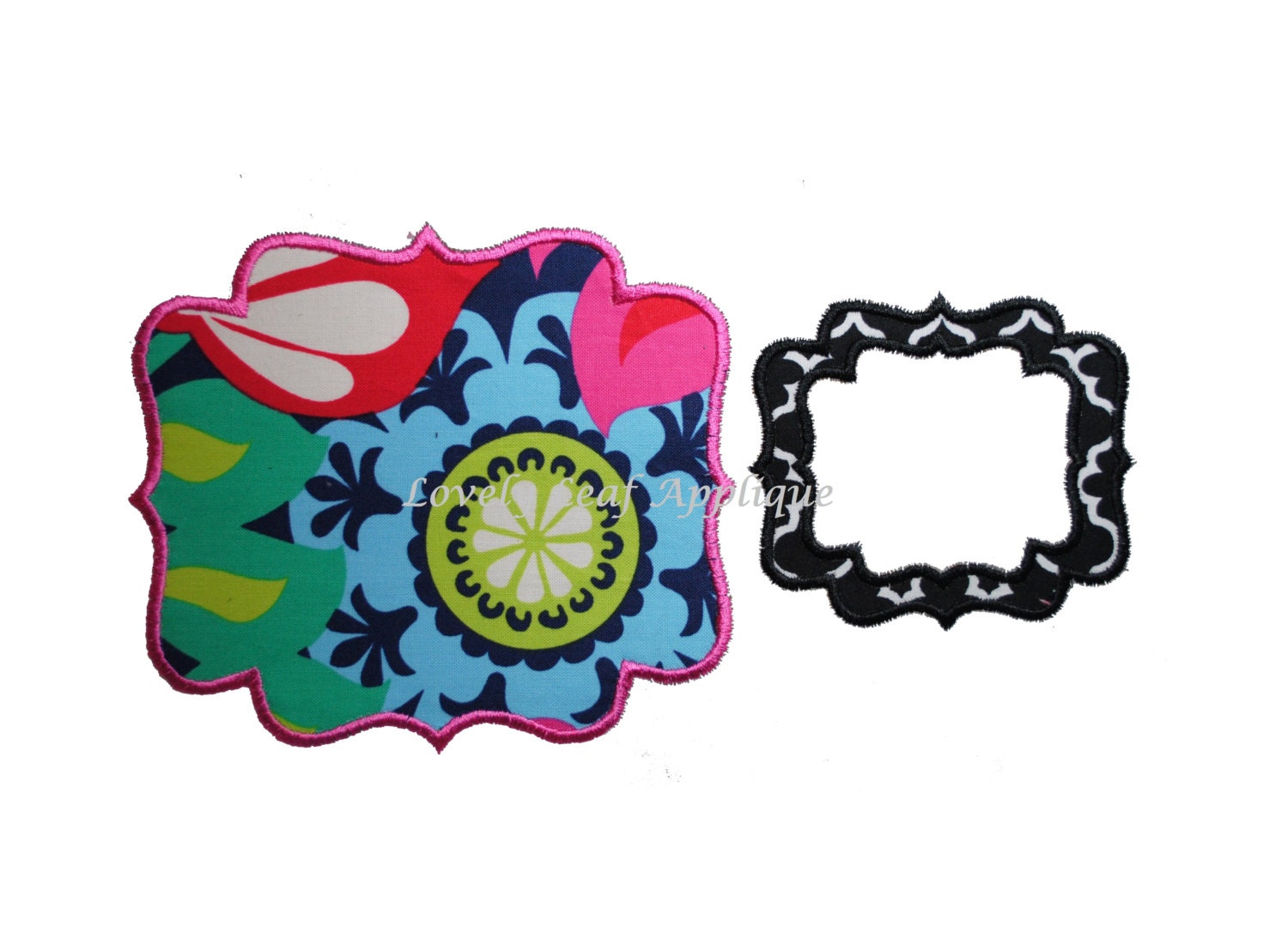 DIGITAL ITEM: Boutique Frame or Patch 5 SIZES | Etsy