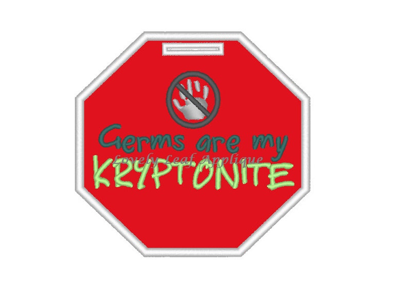 DIGITAL ITEM: Set of 4 Stop Signs for Baby 4x4 Applique - Etsy