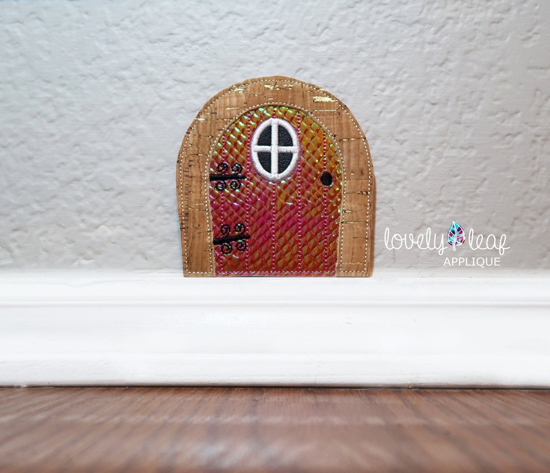 DIGITAL ITEM: Fairy Door in the Hoop Embroidery Design 4 SIZES - Etsy