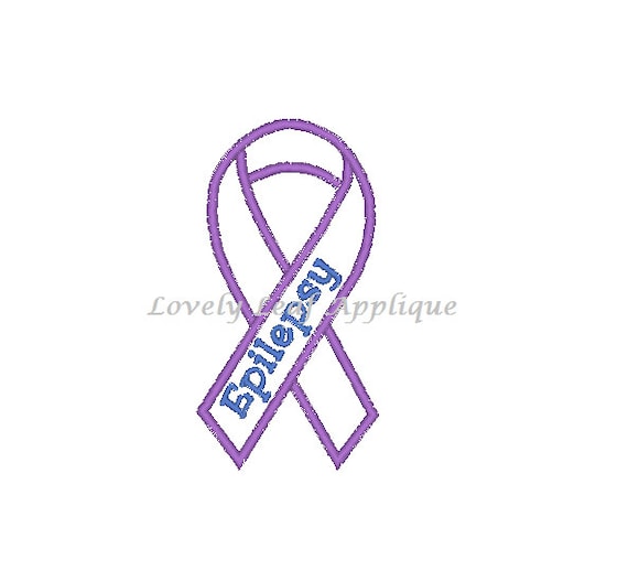 DIGITAL ITEM: Epilepsy Awareness Ribbon in 5 SIZES | Etsy