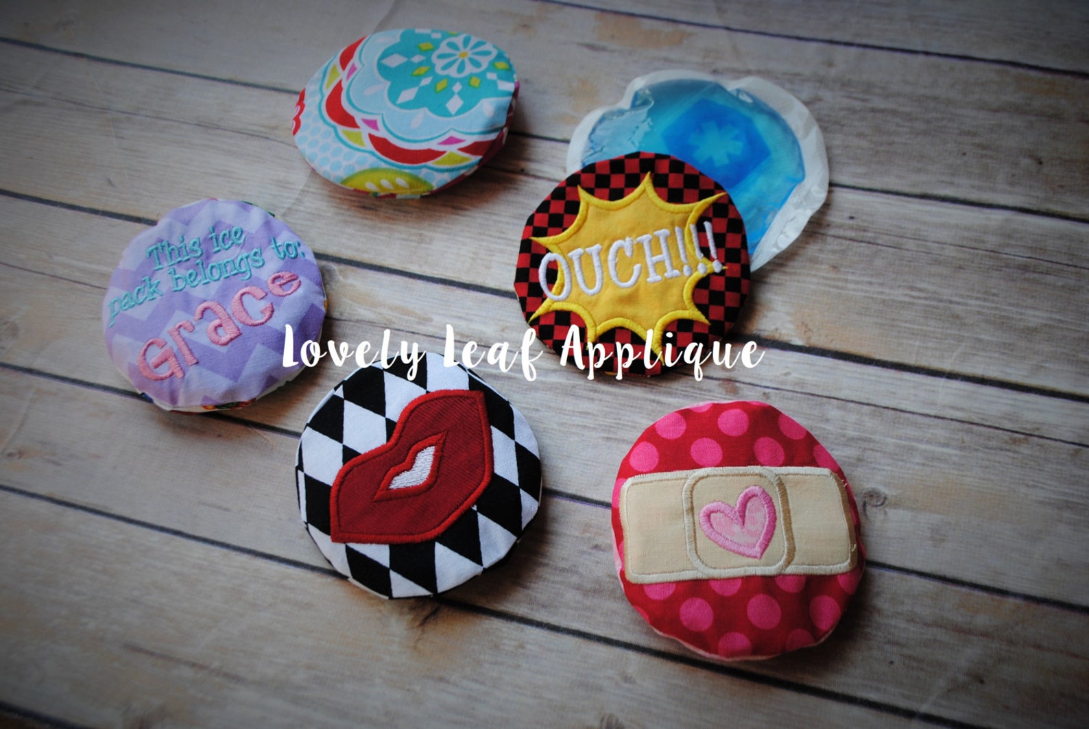 DIGITAL ITEM: ITH Ice Pack Pouches Embroidery Design 4x4 Hoop - Etsy