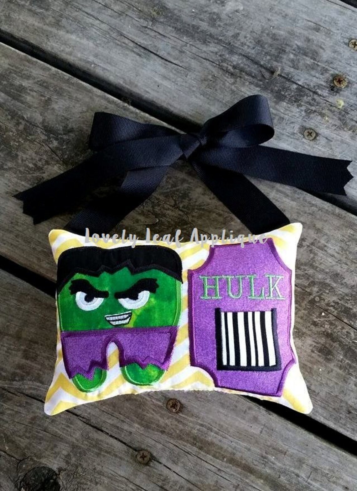DIGITAL ITEM: 5x7 ITH Green Super Hero Tooth Fairy Pillow | Etsy