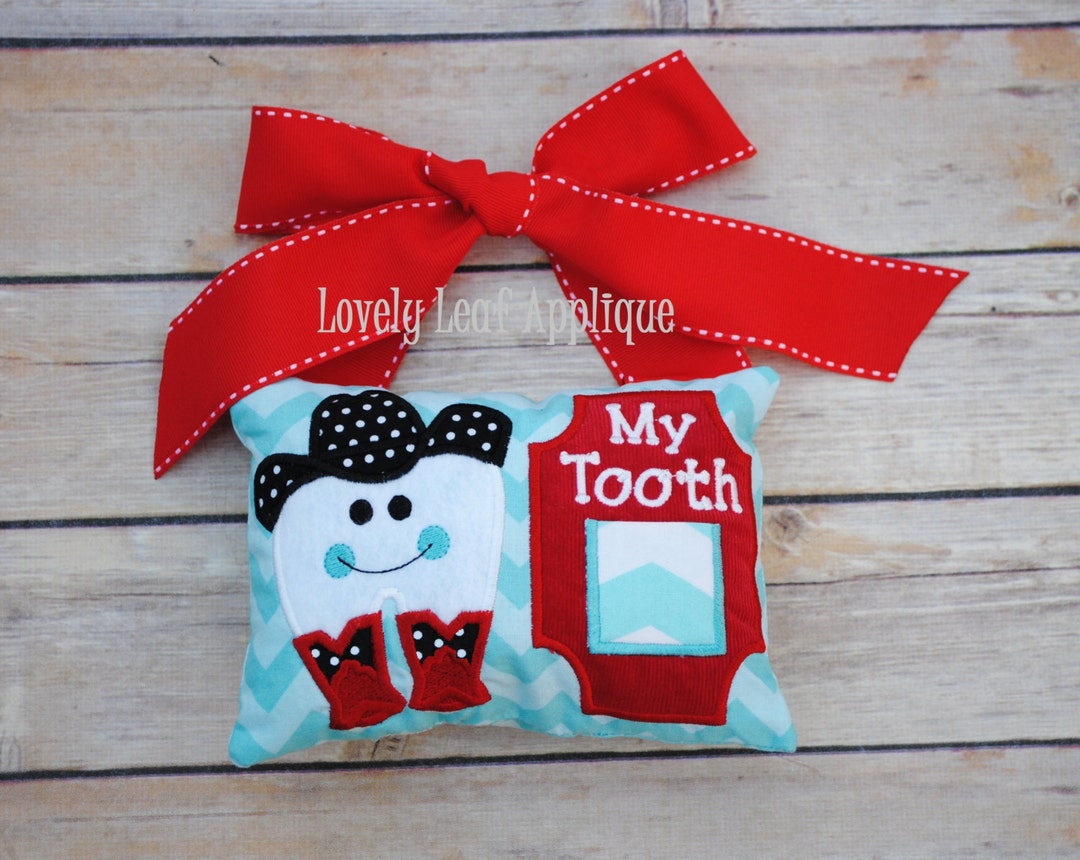 DIGITAL ITEM: Cowboy/ Cowgirl Tooth Fairy Pillow ITH Design 5x7 Hoop - Etsy
