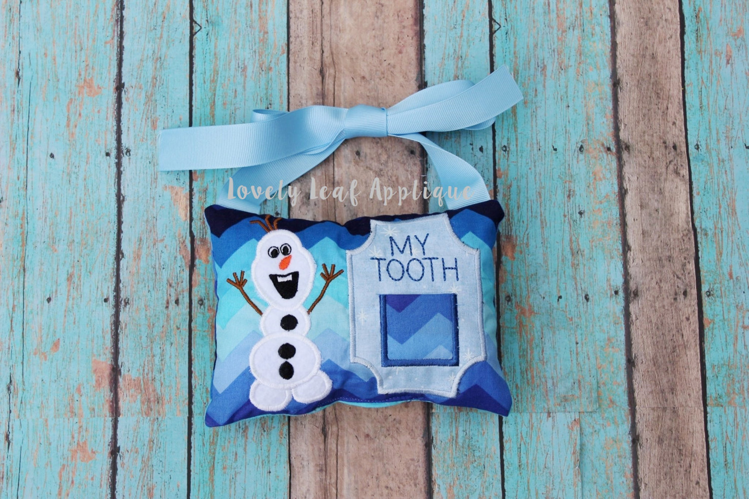 DIGITAL ITEM: Snowman Inspired Tooth Fairy Pillow ITH | Etsy