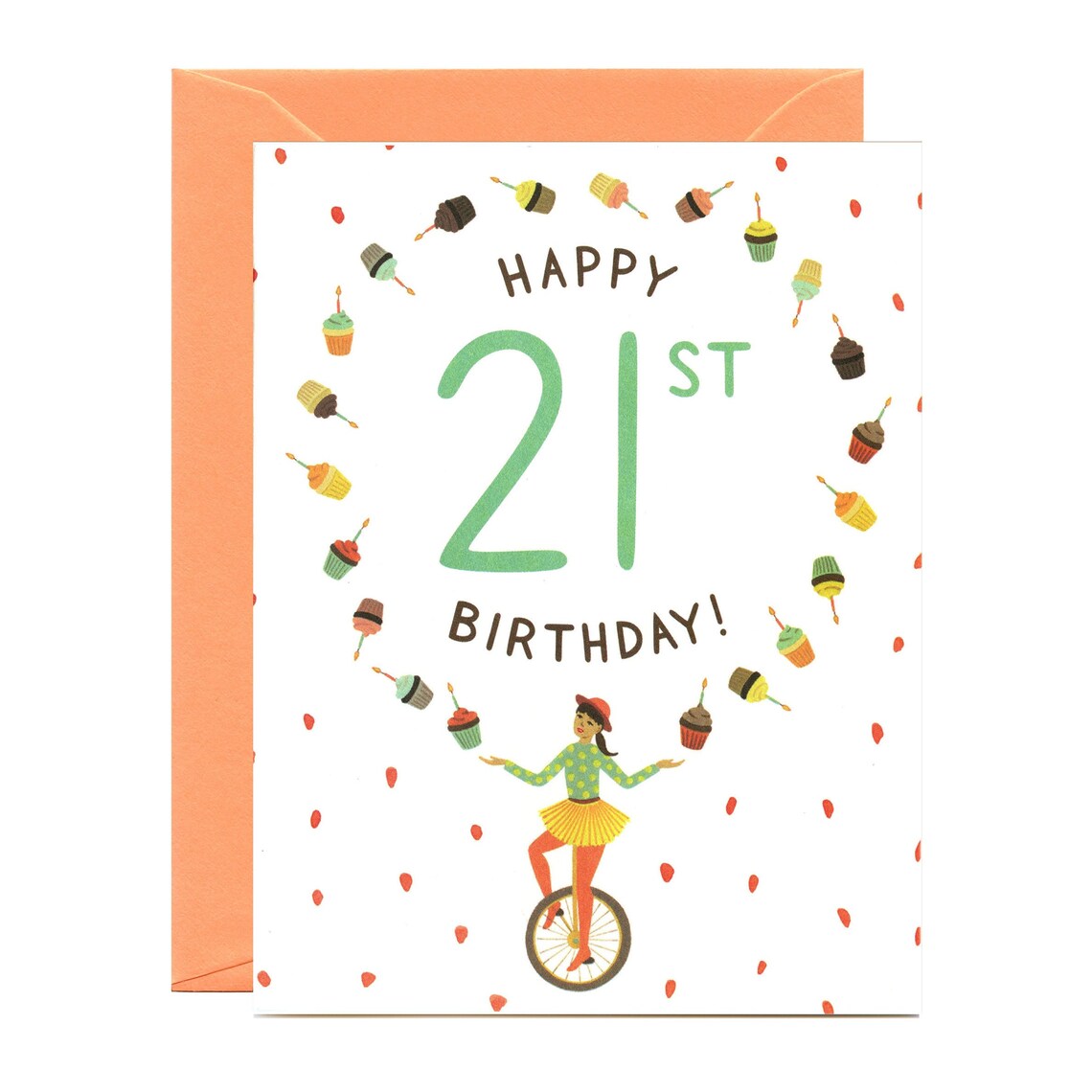 Juggler 21st Birthday Card happy 21st Birthday - Etsy
