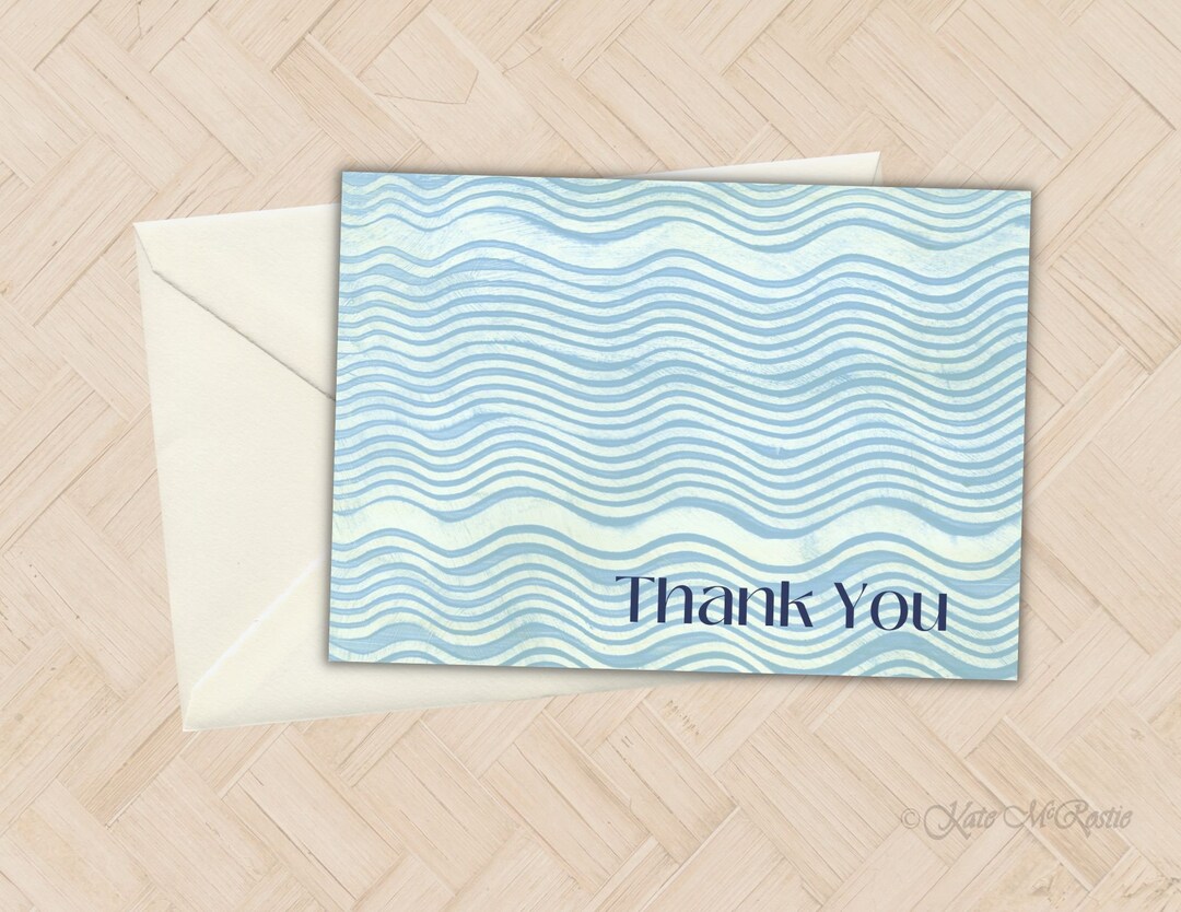 Thank You Instant Card Printable Download Kate Mcrostie Instant ...