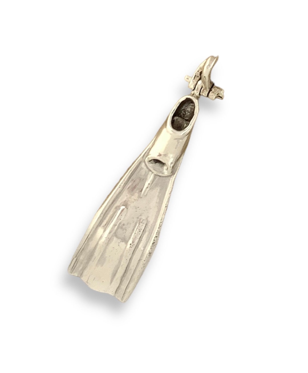 3D Scuba Diving Fin Pendant - Scuba Diving Pendant- Diving Fin Charm ...