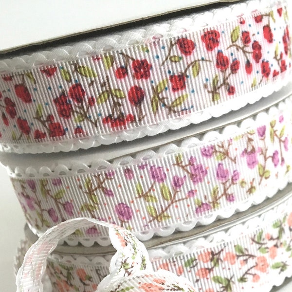 Floral Ribbon - Etsy