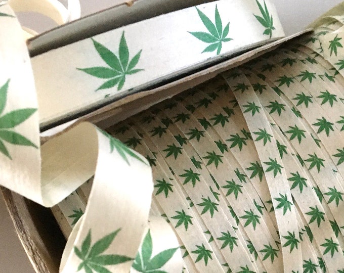 20 Yds,cannabis Ribbon,marijuana Leaves Ribbon,weed Ribbon,ribbon for ...