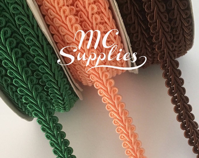 2-10 Yds,gimp Trim,braided Trim,upholstery Gimp,furniture Gimp Trim ...