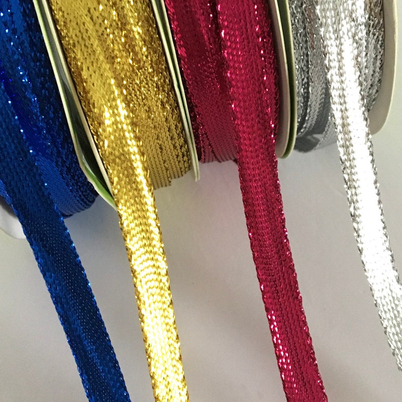 Metallic Ribbon - Etsy
