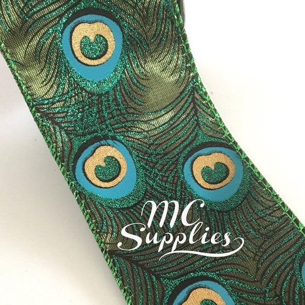 Peacock Ribbon - Etsy