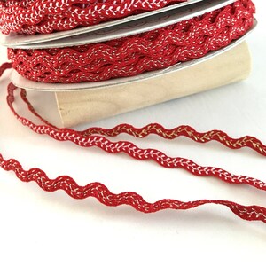 2-27 Yds,linen Ric Rac Ribbon,ric Rac Trim,craft Ribbon,linen Ribbon ...