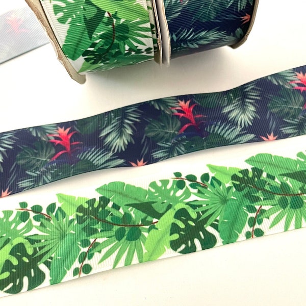Tropical Flower Ribbon - Etsy