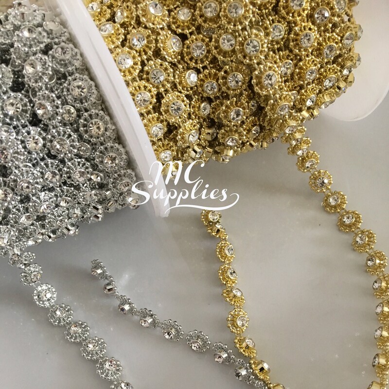 Gold Rhinestones - Etsy