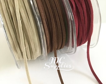 Suede string | Etsy