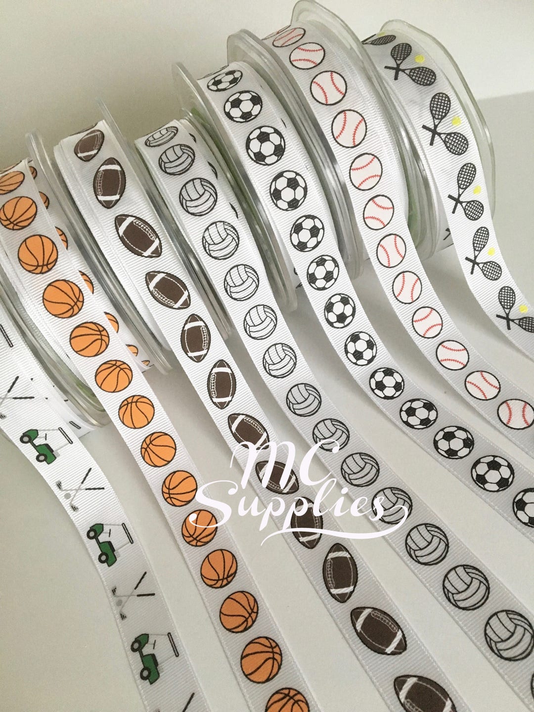 2 Yds,sports Ribbon,football Ribbon,soccer Ribbon,tennis Ribbon ...