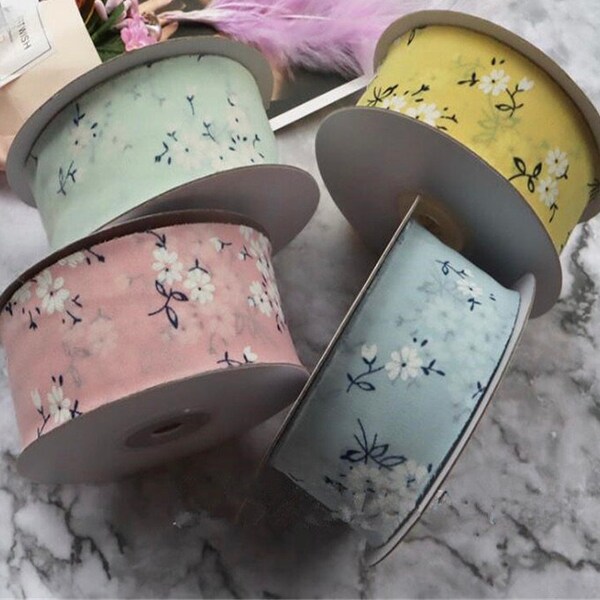 Floral Ribbon - Etsy