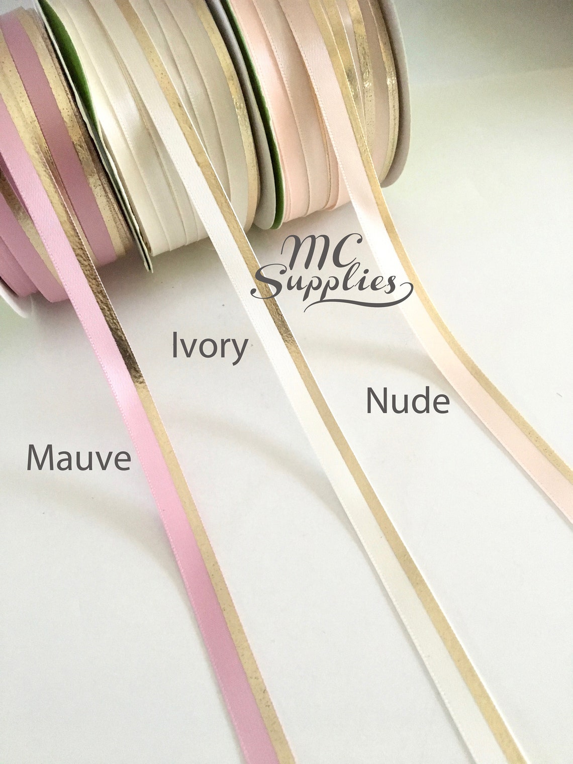 3 Ydssatin Ribbonstriped Ribboncraft Ribbonribbon for - Etsy