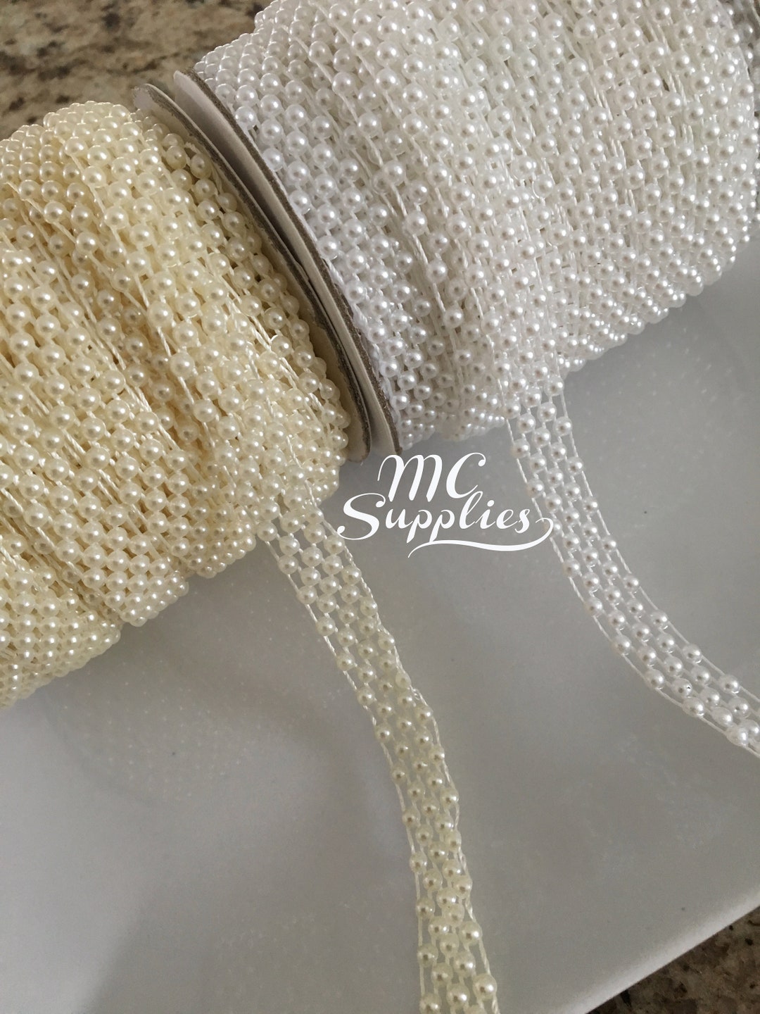 Ivory Pearl Trim,pearl String,ivory Trim,decorative Pearls,pearl Trim ...