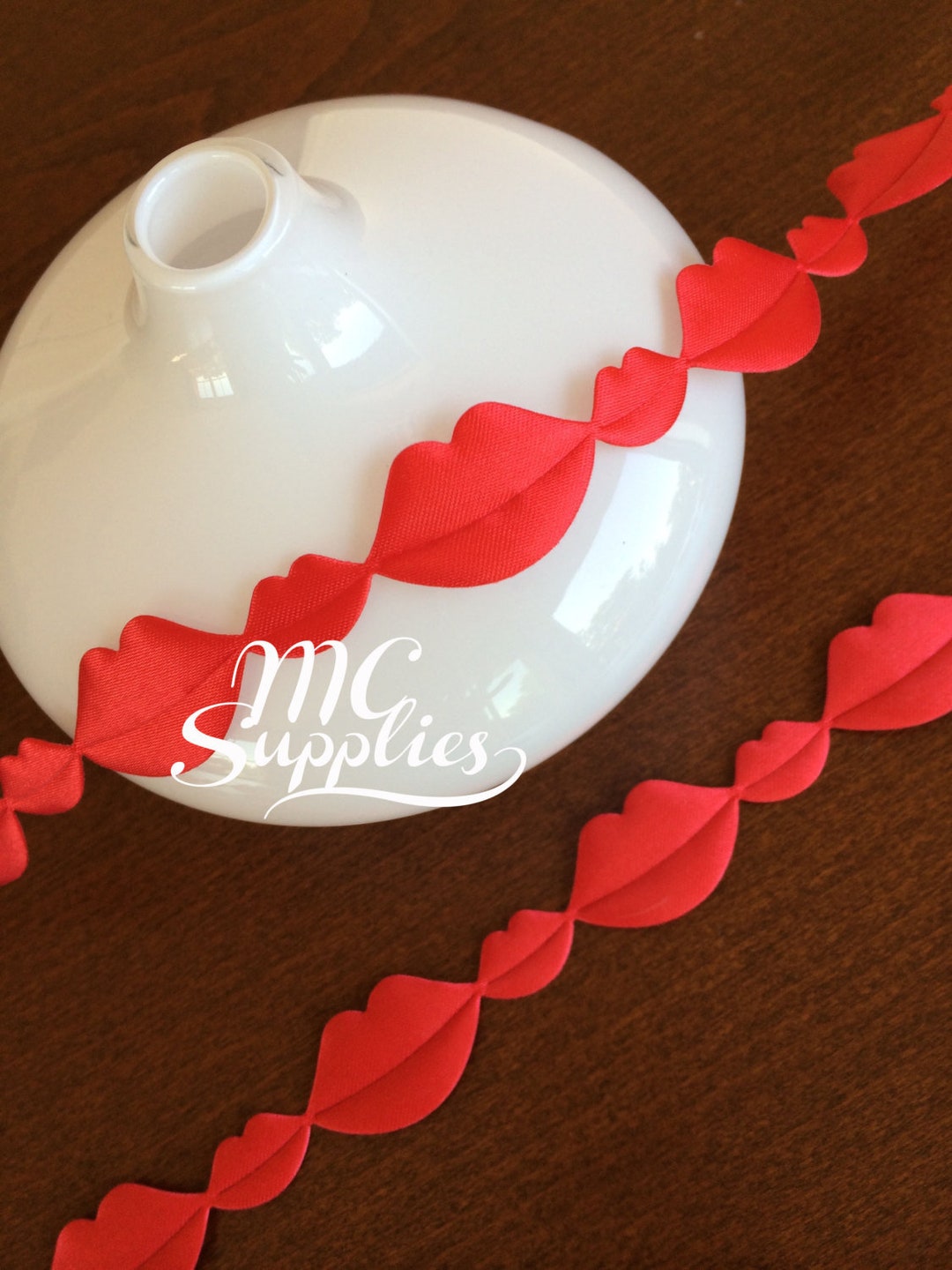 Lips Trim,lip Ribbon Trim,red Lips Trim,puffed Trim,embellish Trim ...