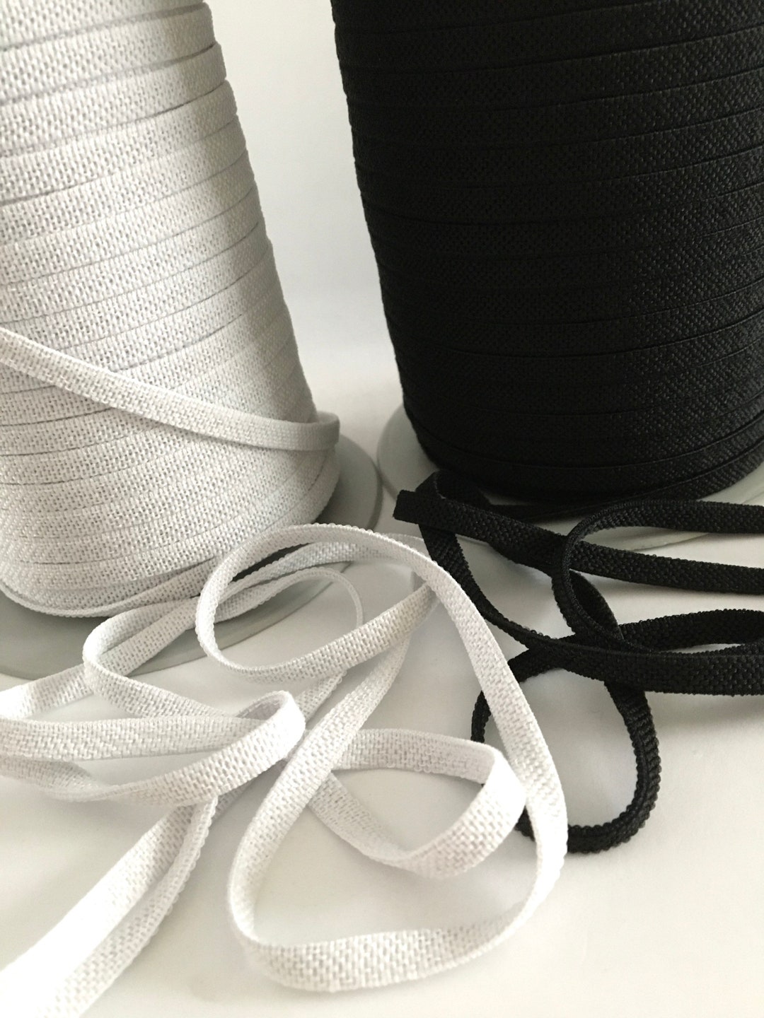 5 Yds,flat Elastic,off-white Elastic,white Elastic,flat Elastic Trim ...