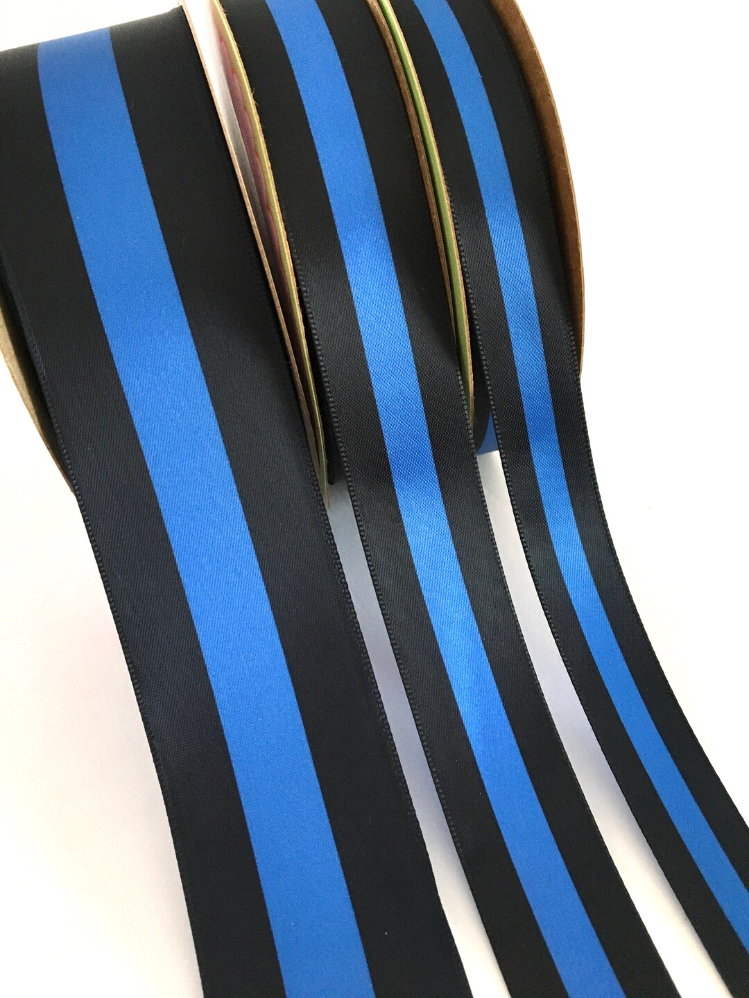 1-10 Yds,striped Ribbon,hero Ribbon,memorial Day Ribbon,blue Ribbon ...