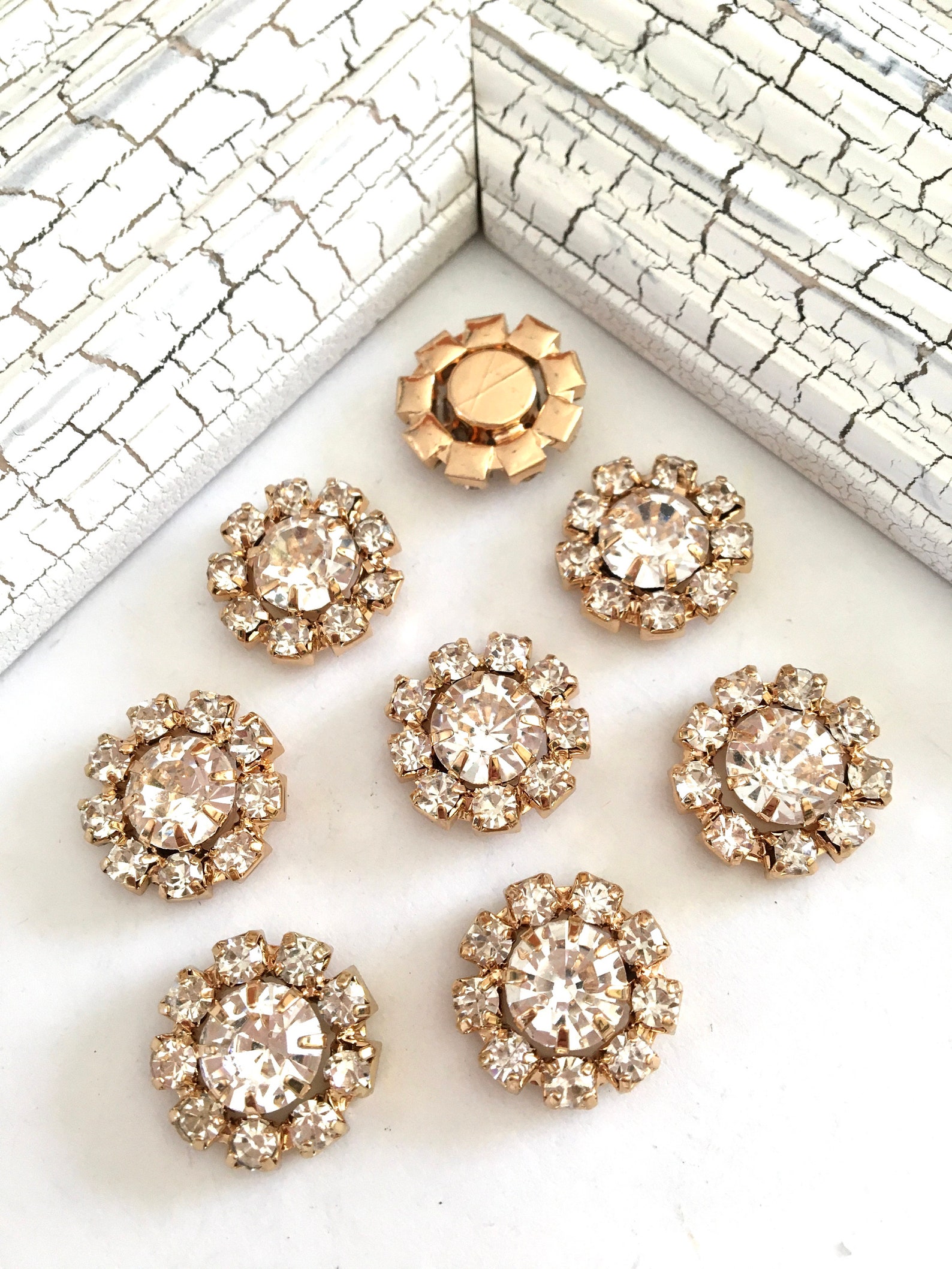 10 Pcs Flower Rhinestones,crystal Rhinestone,wedding Rhinestones ...