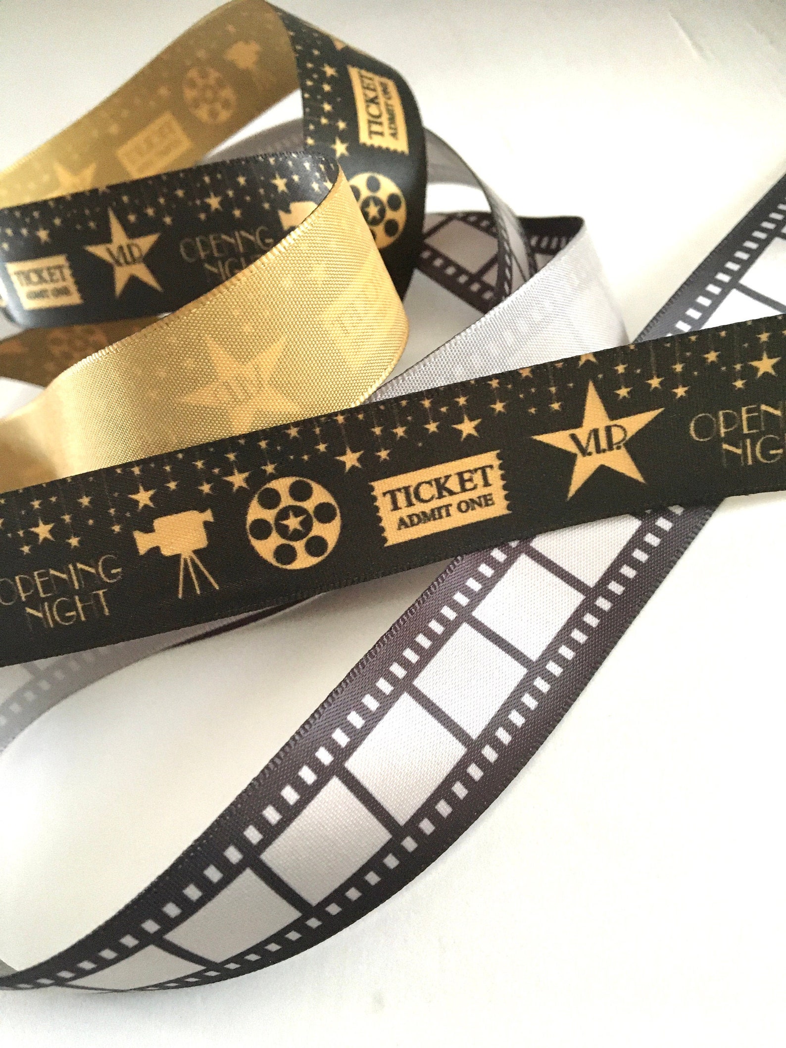 1-10 Ydsmovie Film Ribbonmovie Ticket Ribbontheater - Etsy