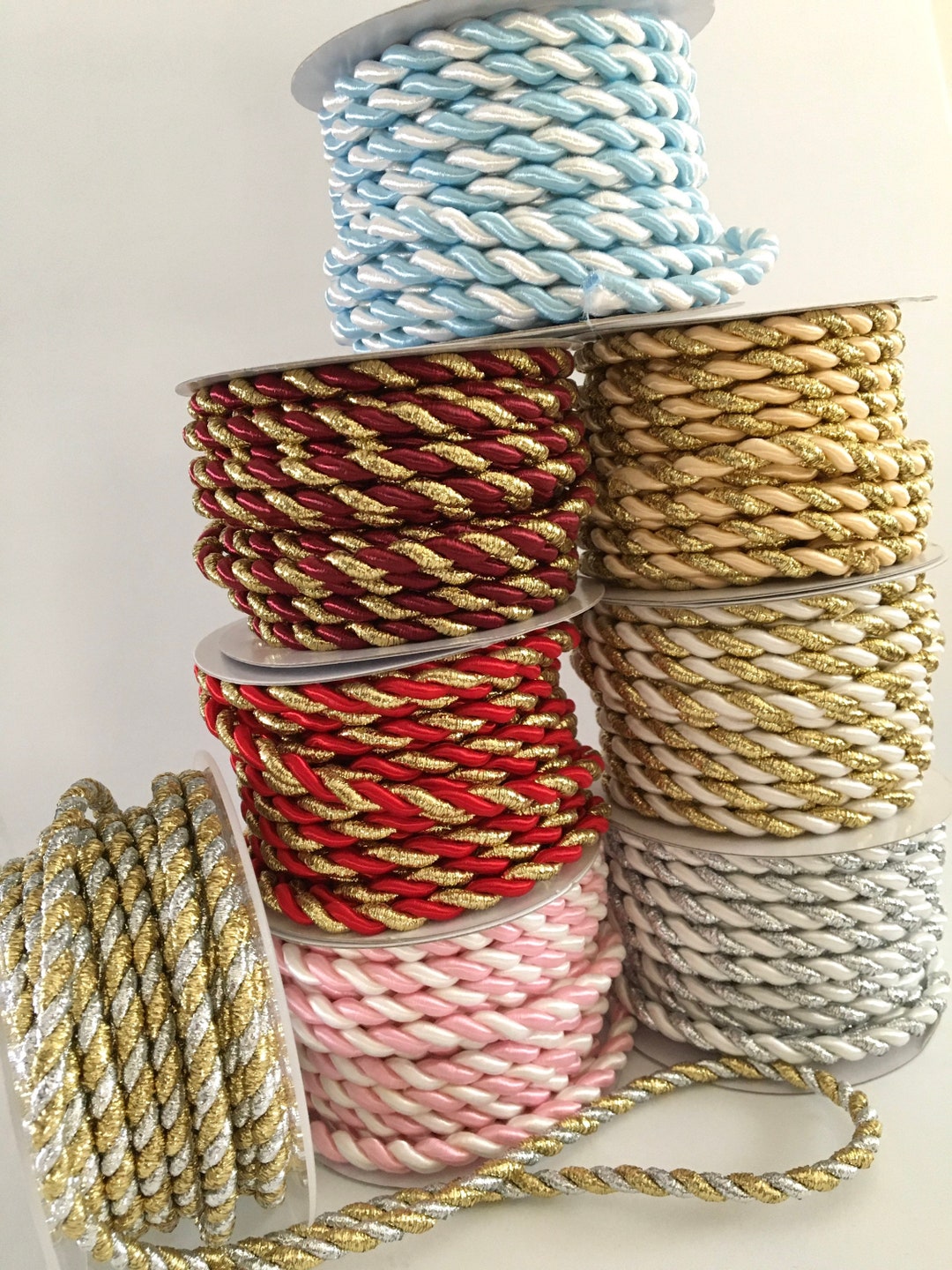 10 Yds,christmas Rope,wedding Rope,gift Cord,craft Rope,packaging Rope ...