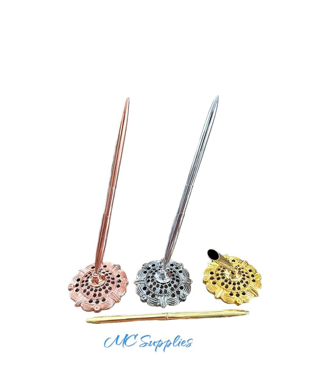 Wedding Pen,wedding Guest Book Pen, Gold Guest Pen,silver Guest Pen ...