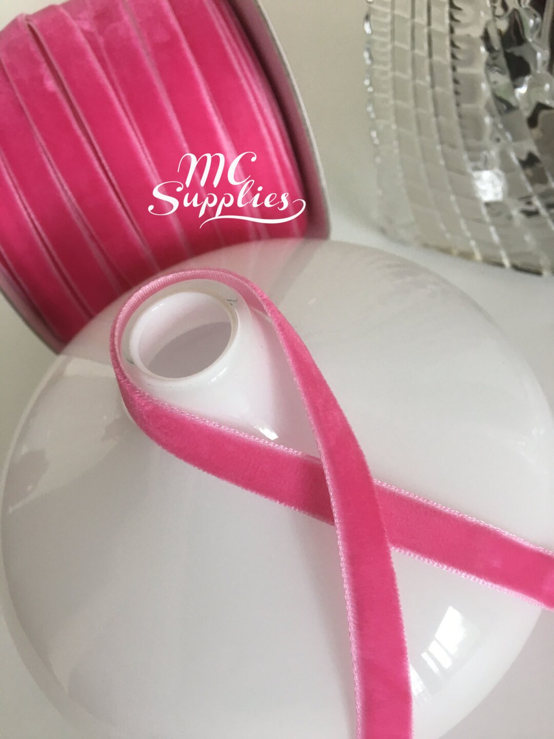 Velvet Ribbon,pink Ribbon,fabric Ribbon,craft Ribbon,ribbon for Bow ...