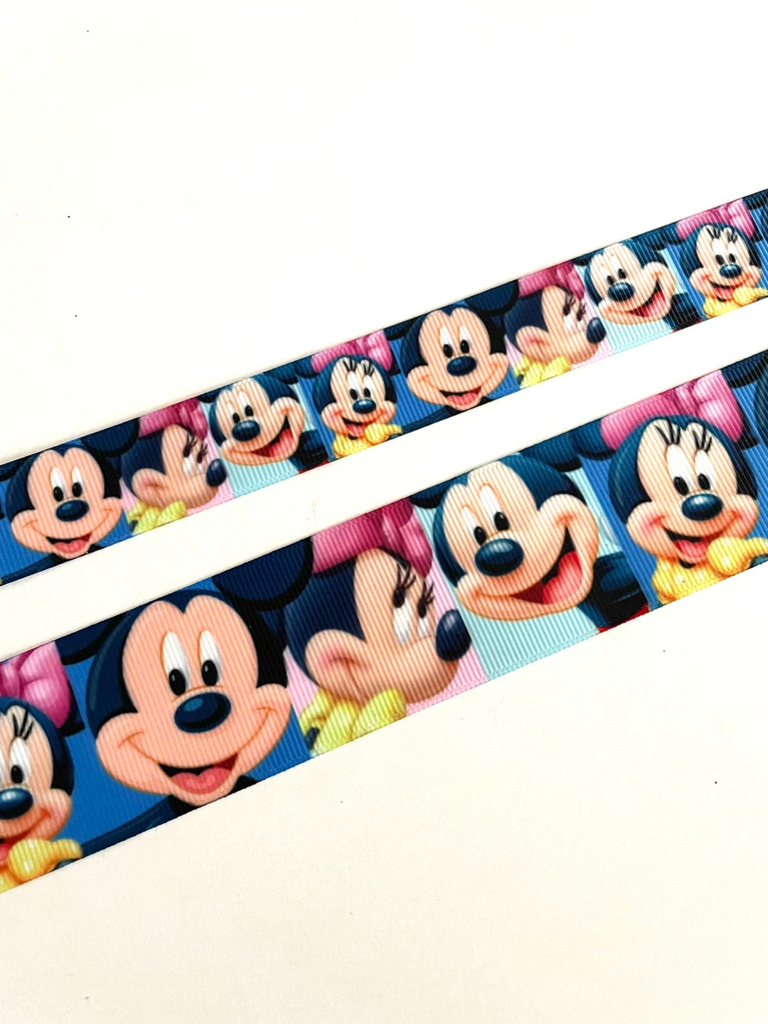 2-50 Yd,mickey Ribbon,minnie Ribbon,cartoon Ribbon,grosgrain Ribbon ...