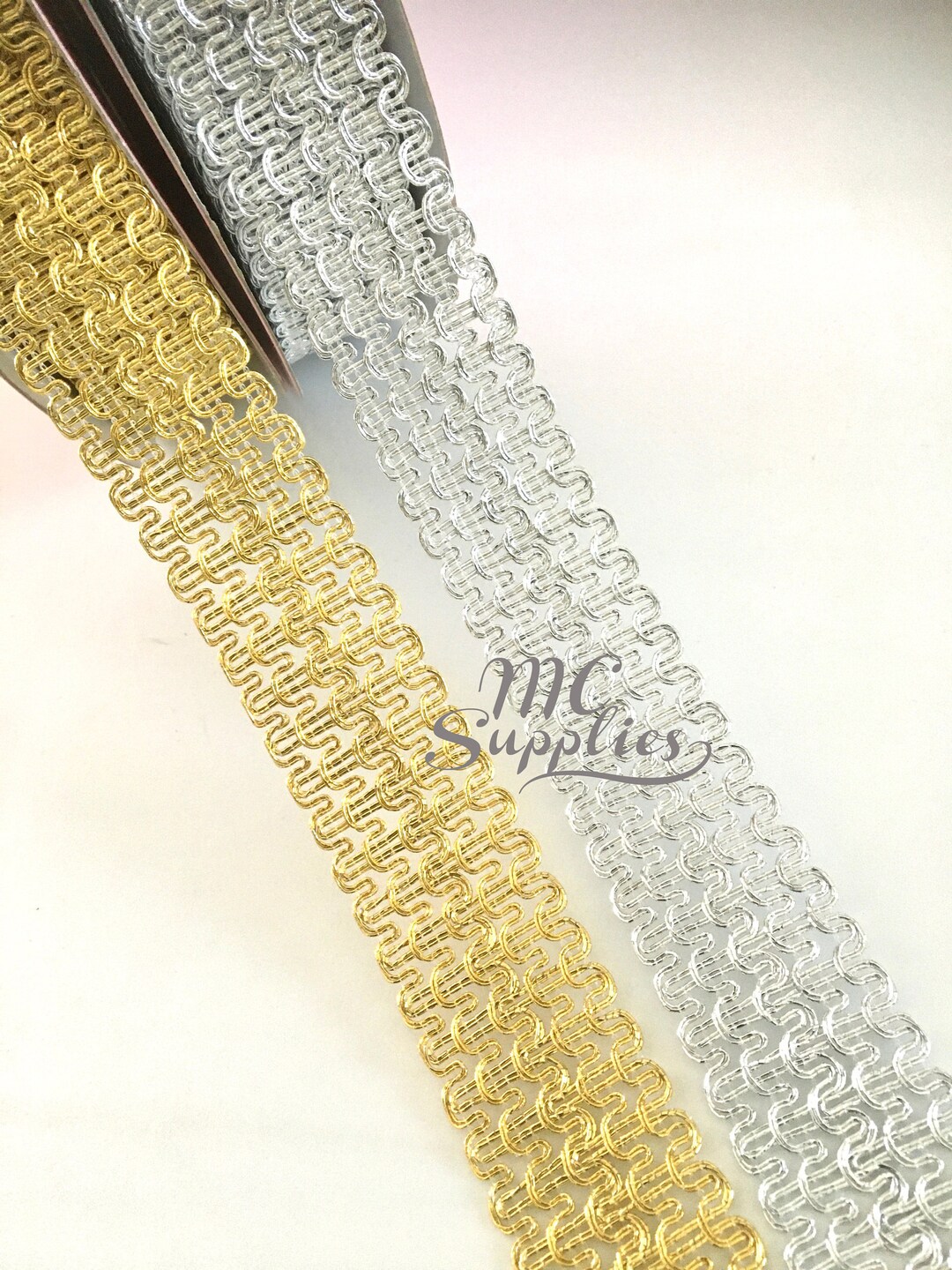 Braided Ribbon,metallic Ribbon,net Ribbon,craft Ribbon,ribbon for Bows ...