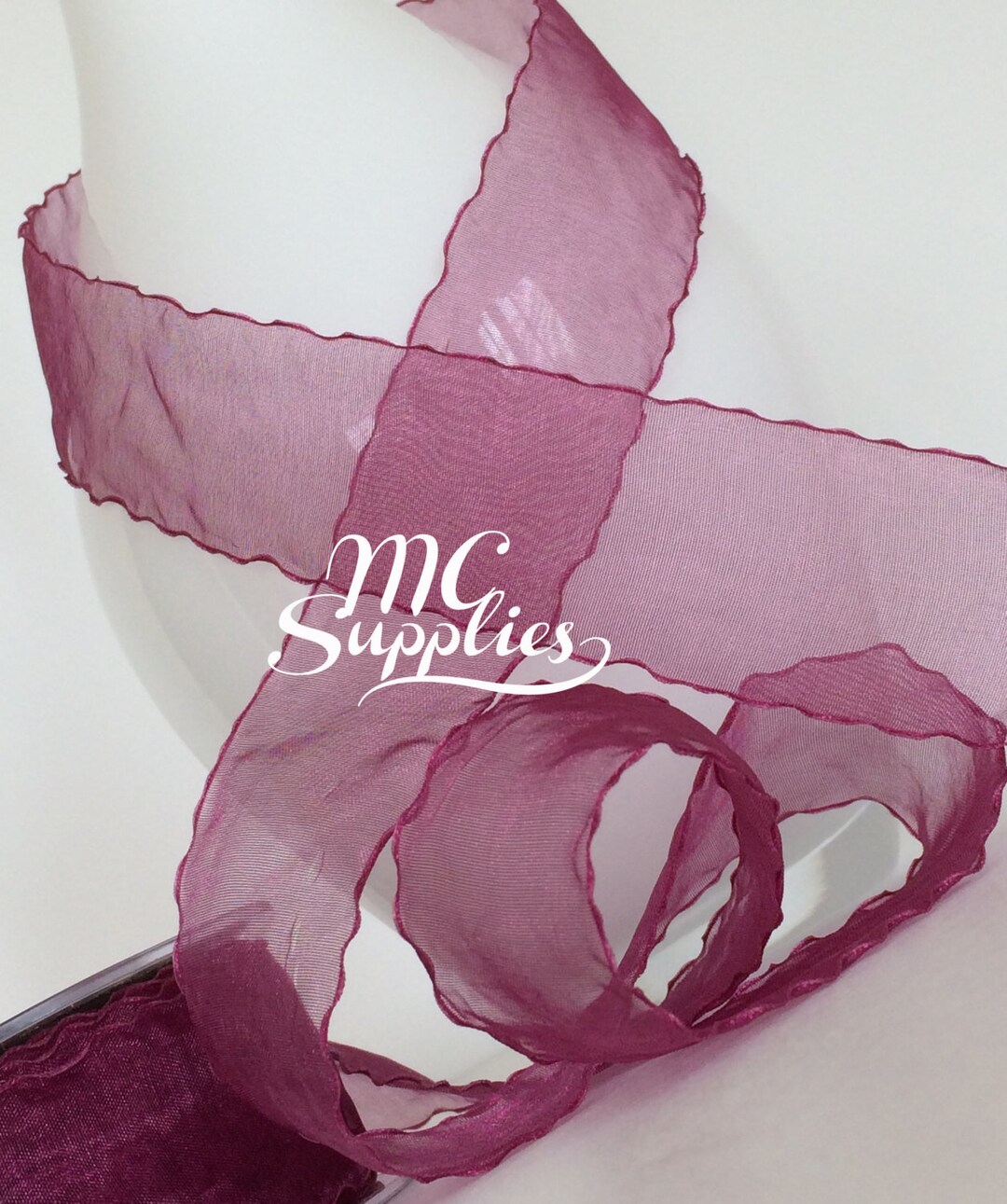 2 3/4 Yds,violet Ribbon,craft Ribbon,fabric Ribbon,ribbon for Crafts ...